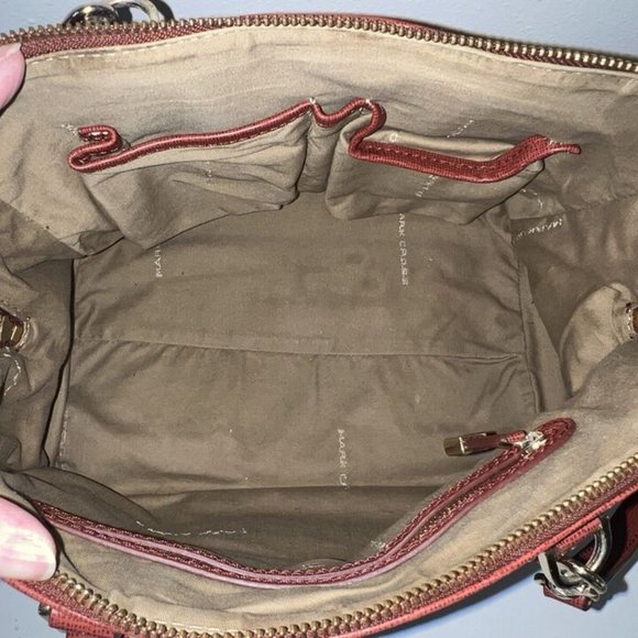 Mark Cross | Bags | Vintage Red Mark Cross Satchel | Poshmark